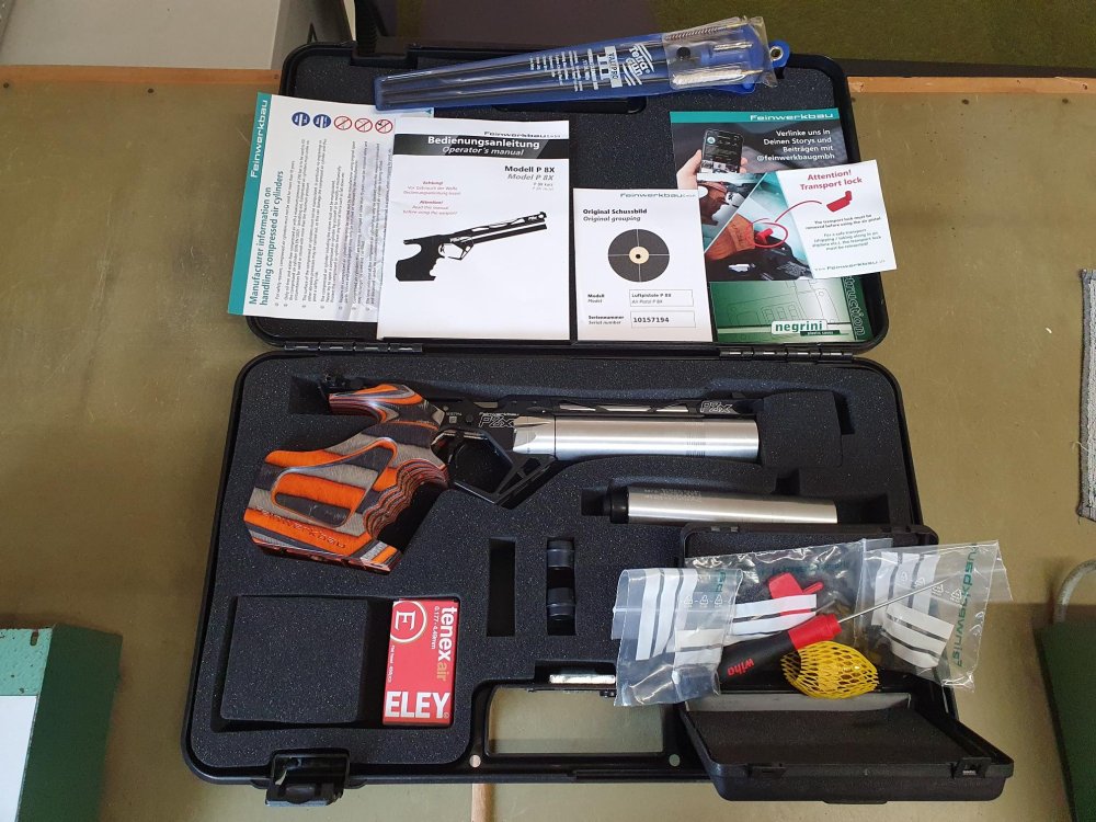 FWB P8X LEFT HANDED AIR PISTOL - For Sale - Target Shooting Forum ...